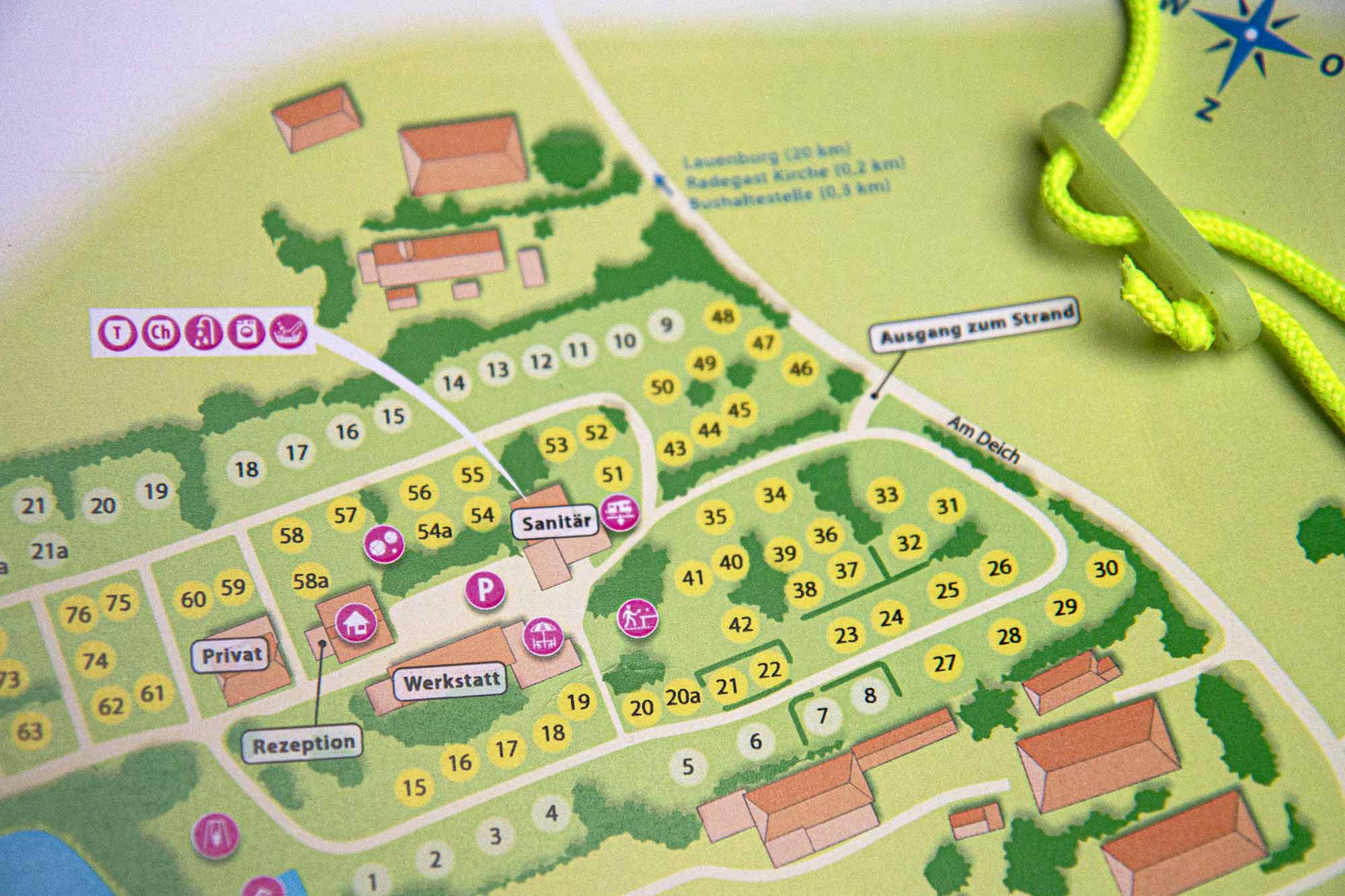 Campingplattegronden